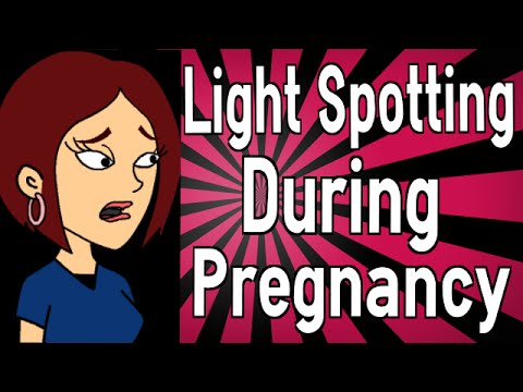 Light Spotting During Pregnancy - YouTube