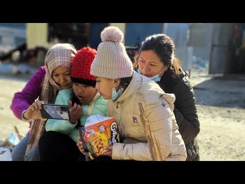snowfall Gorkha barpak_larpak beautiful Village !!🙏 - YouTube
