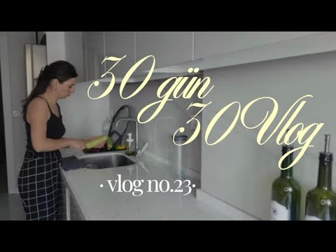 gnlük vlog 23, buzdolabı temizliği, mutfak Vlog, fırında kabak kalamar, tavuk pilav, ev vlog, home