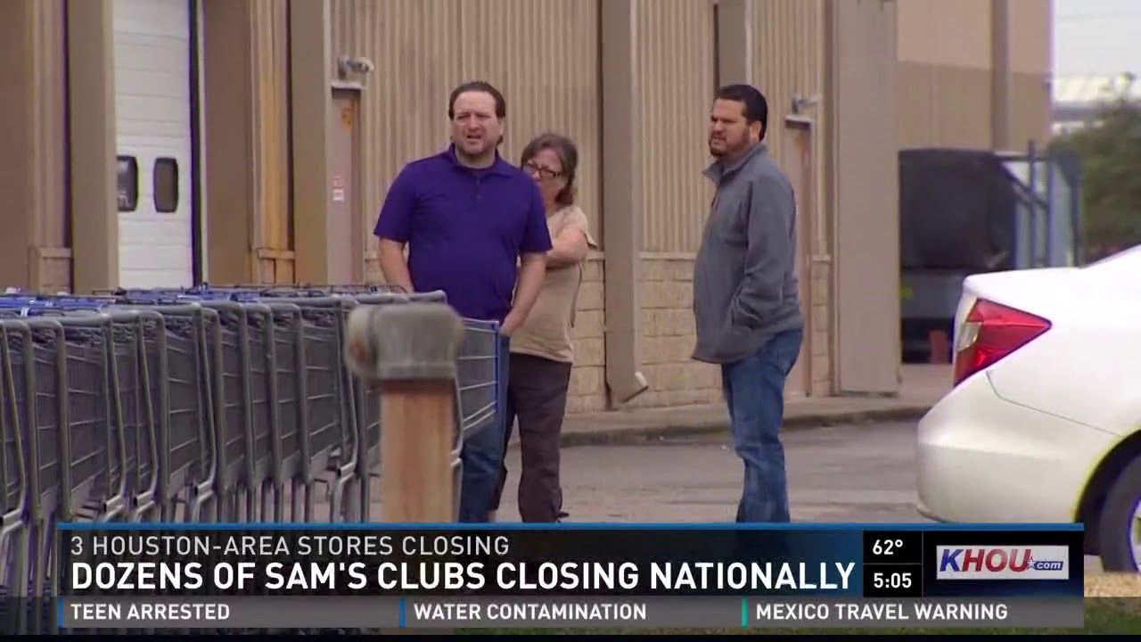 Dozens of Sam's Clubs closing nationally - YouTube