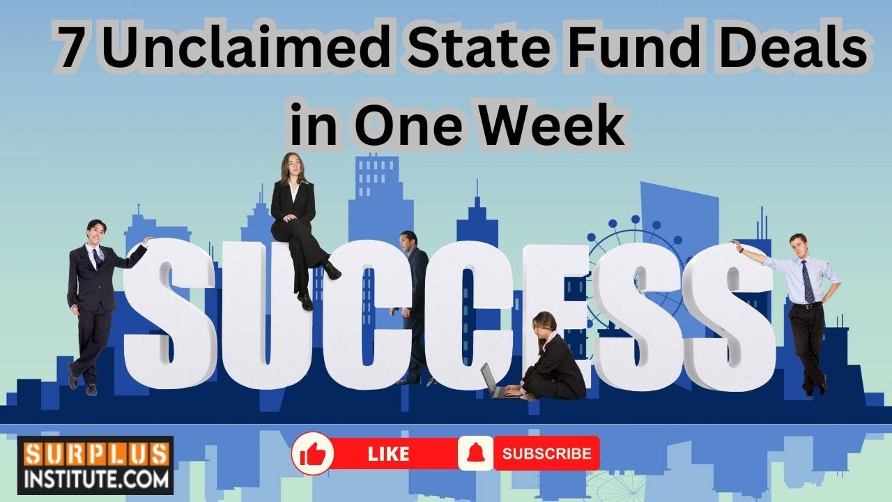 Meet the Woman Who Secured 7 Unclaimed State Fund Deals in One Week 💼💰 ...