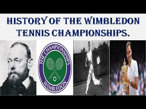 History of the Wimbledon Tennis Championships. - YouTube
