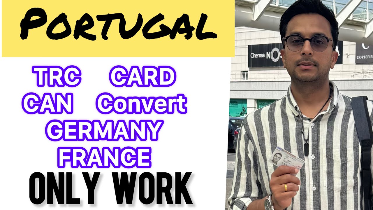 Portugal TRC CARD Convert in Germany FRANCE | How to Convert Portugal ...