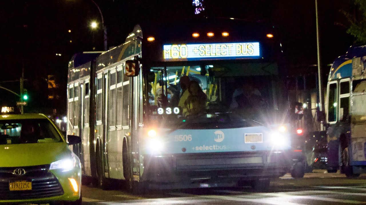 MTA New York City Bus 2018 NovaBus LFS Artic #5506 - YouTube