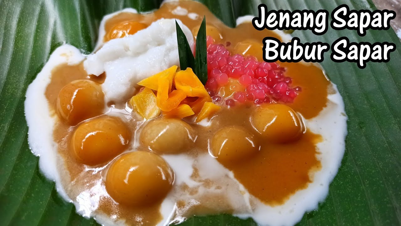 RESEP JENANG SAPAR / BUBUR SAPAR / JENANG GRENDUL KHAS JAWA TIMUR - YouTube