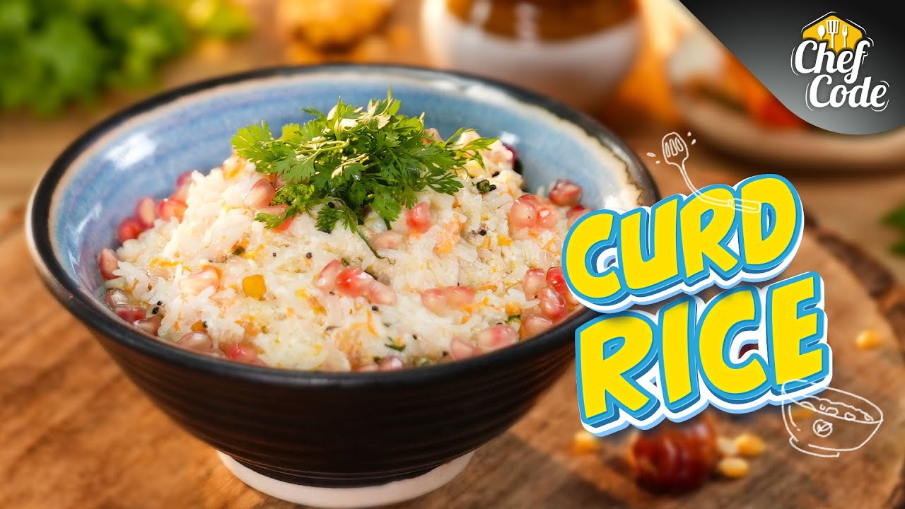 दही भात | Dahi Bhat | Quick Curd Rice | South Indian Traditional Thayir ...