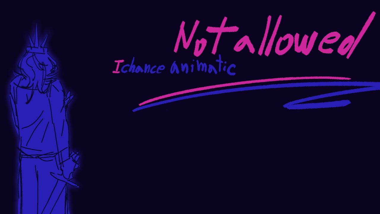 Not allowed // TV girl Ichance animatic - YouTube