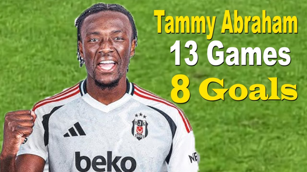 Tammy Abraham All 8 Goals for Besiktas - YouTube