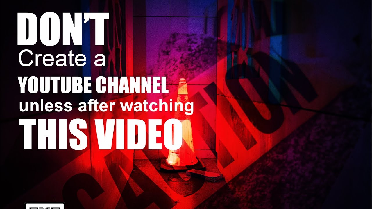 Don't CREATE a YOUTUBE CHANNEL in 2021 useless after watching this ...