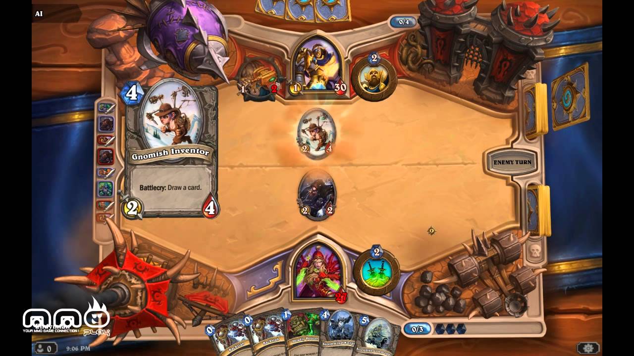 Hearthstone Gameplay First Look - HD - YouTube