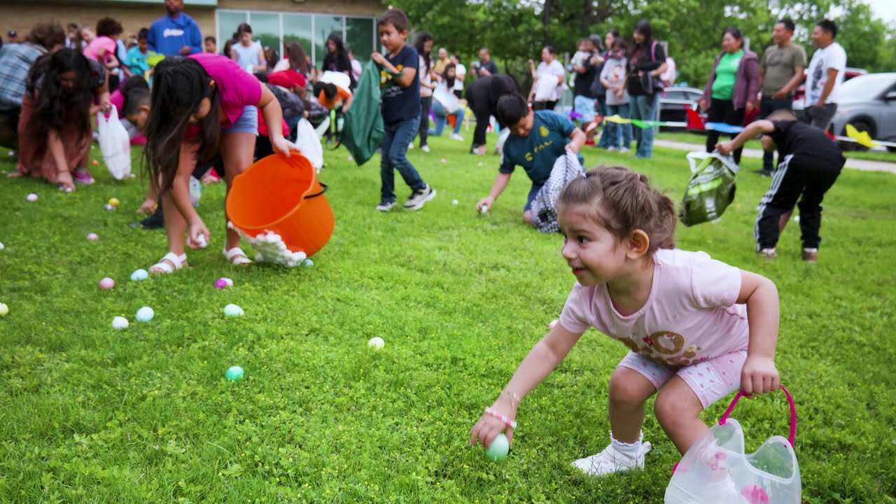 Easter Egg Scramble | Austin, TX | Southwest Key Programs - YouTube