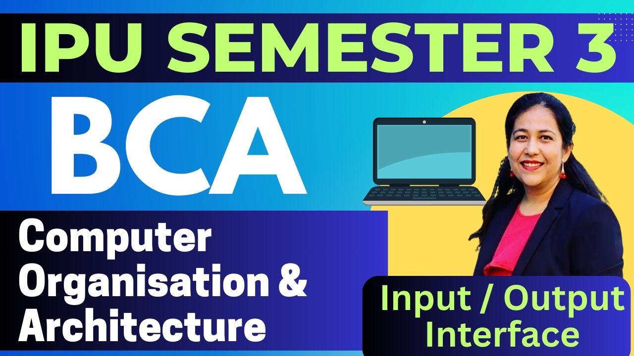 Input Output Interface | Computer Architecture & Organization - YouTube