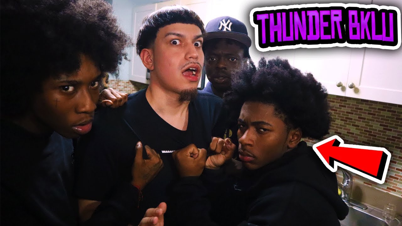 I TOLD THUNDER BKLU & SET DA TREND I LACED THE BLUNT AND THIS HAPPENED ...