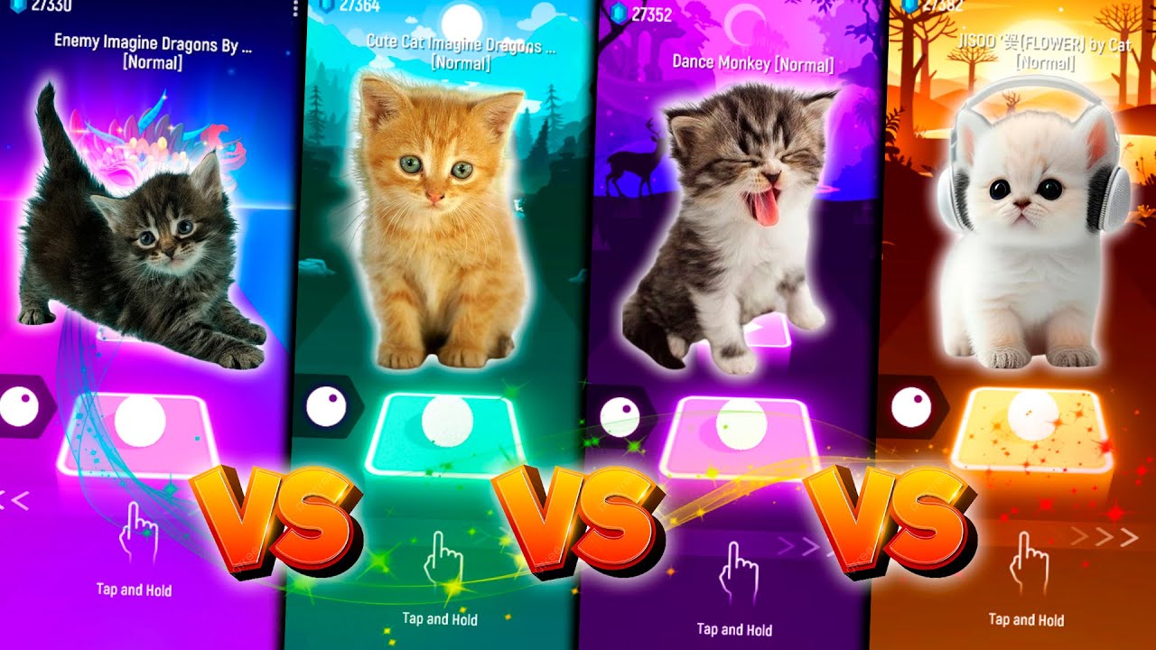 CUTE CATS ENEMY IMAGINE DRAGONS VS IMAGINE DRAGONS BONES VS DANCE ...