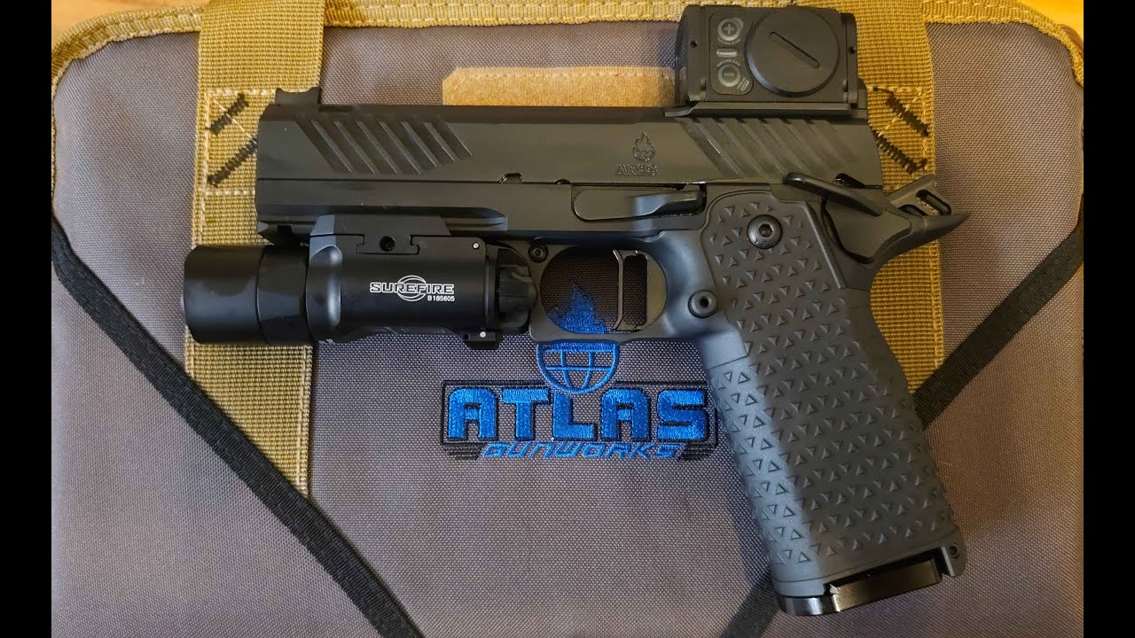 Atlas Gunworks Ares 4.25 Ported- Unboxing and Tabletop Review - YouTube