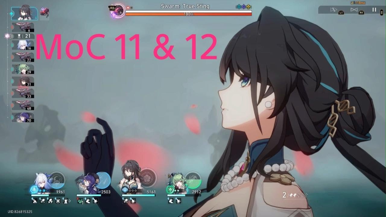 my first MoC 12 full clear | Honkai: Star Rail - YouTube