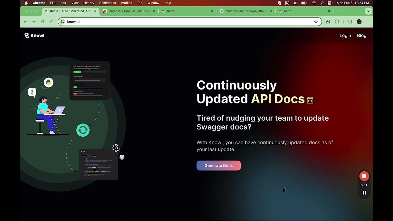 AutoGenerated API Docs for Mathesar repository with Knowl AI - YouTube