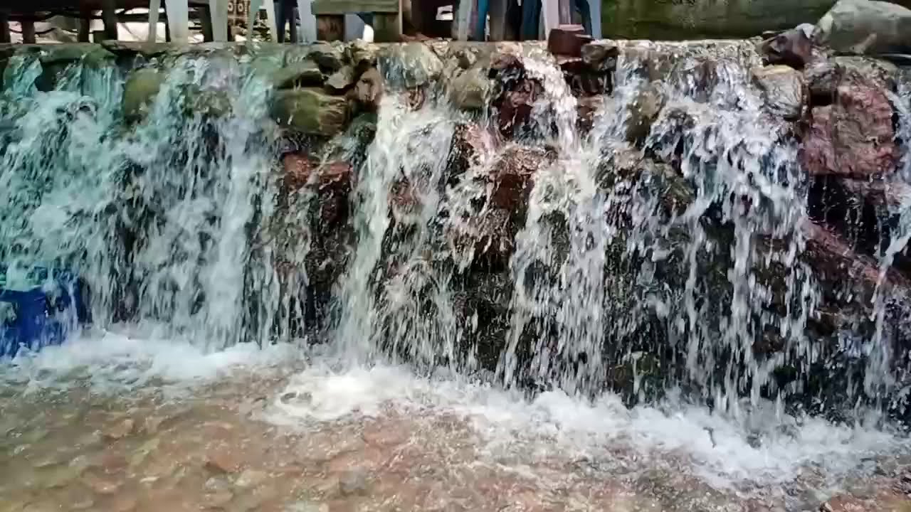 amazing waterfall kewai - YouTube
