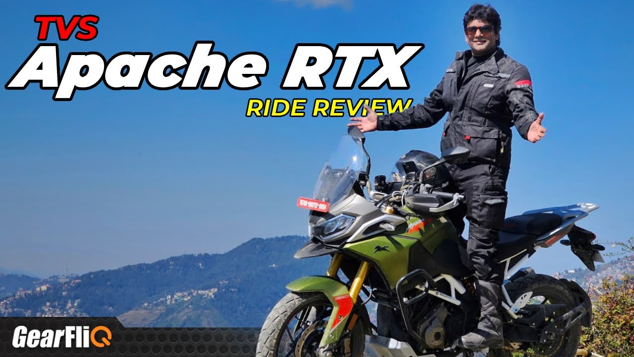 TVS Apache RTX - First Ride Review | Worth the wait? | GearFliQ - YouTube