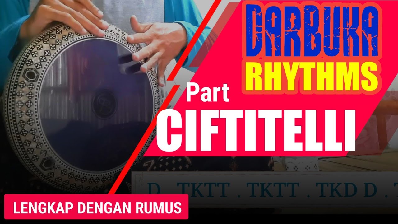 Tutorial Darbuka Rhythm CIFTETELLI - YouTube