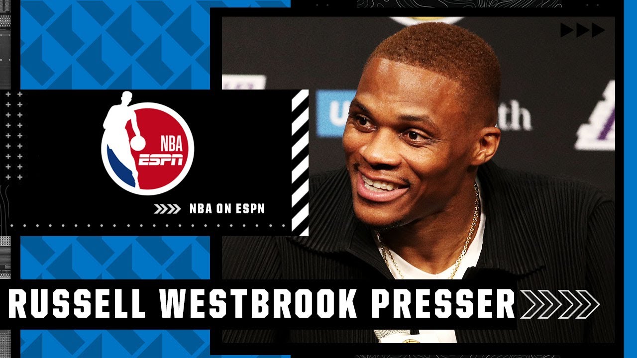 Russell Westbrook’s Lakers introductory Press Conference | NBA on ESPN ...