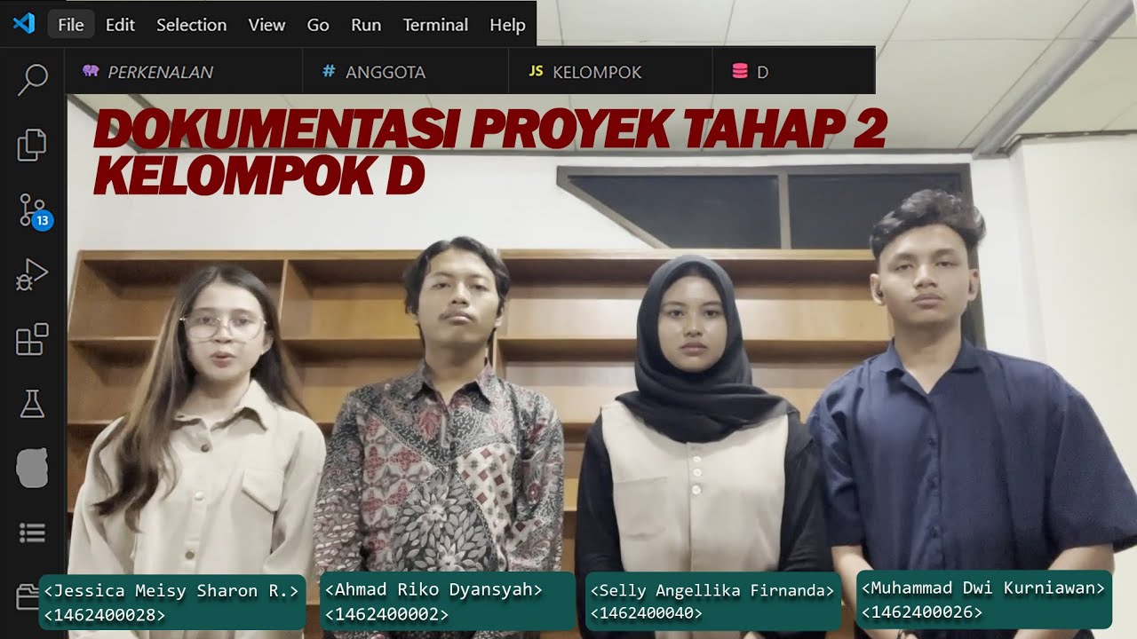 [KELOMPOK D] PROJECT WEB THE DELTA SENDER (DOKUMENTASI PROYEK TAHAP 2 ...