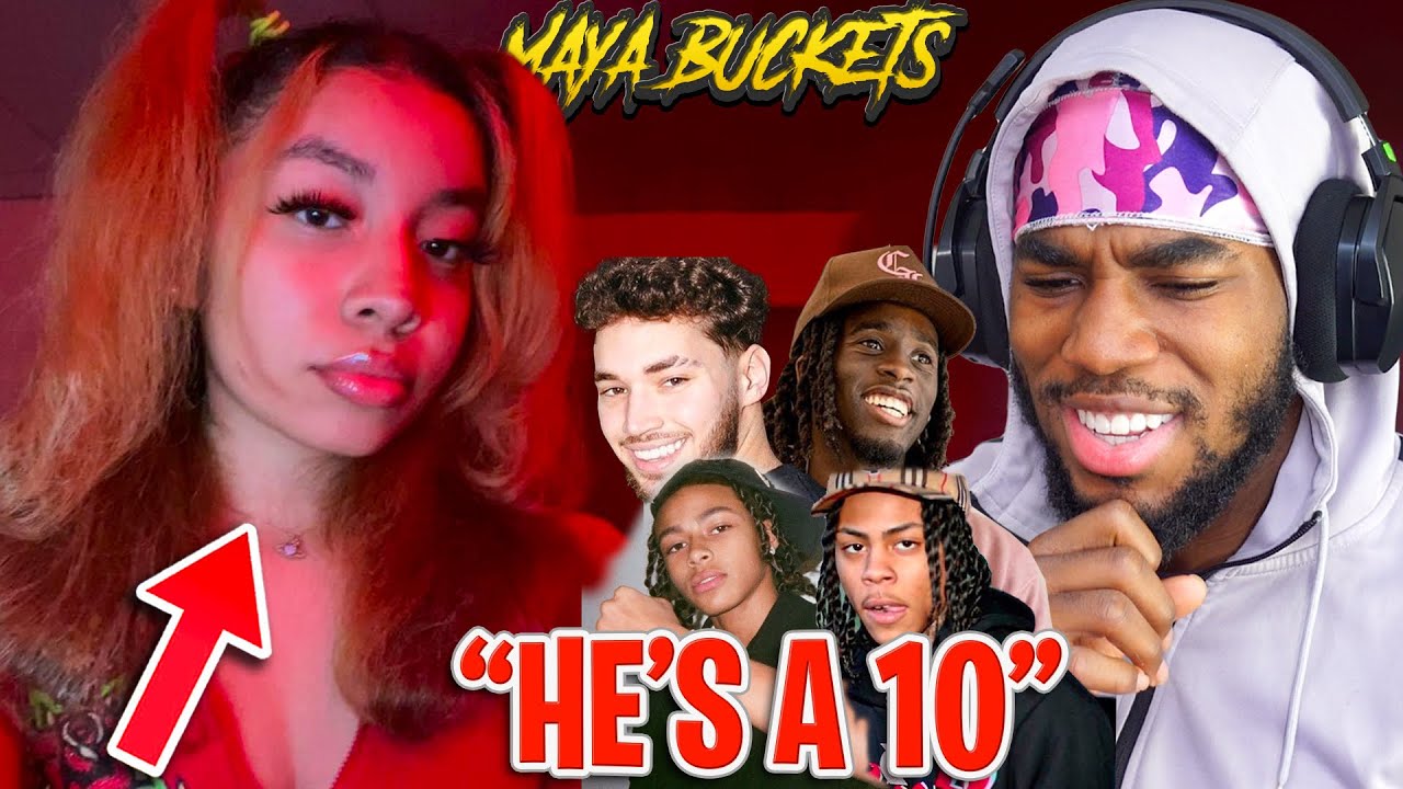 Maya Buckets Rates Drill Rappers - YouTube