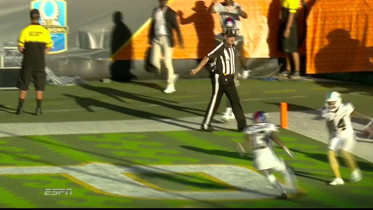 Toe Drag Swag: Jarvis Landry's Amazing Toe Tap TD! | Rice vs. Irvin ...