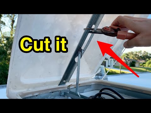 How Do You Replace An Rv Vent Cover Lid