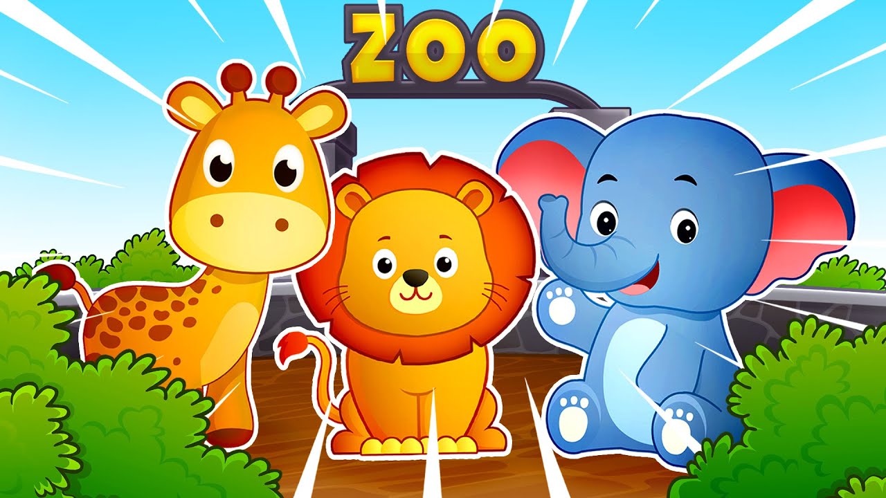 Animale De La Zoo 🦁🐼 | Videoclipuri de Învățare pentru Copii ...