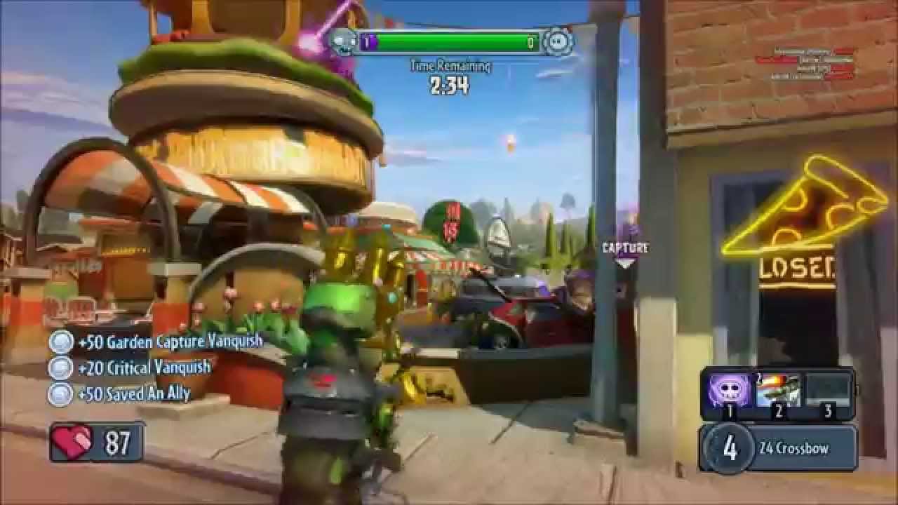 Plants Vs. Zombies: Garden Warfare 90 Kills w/ Super Commando - YouTube