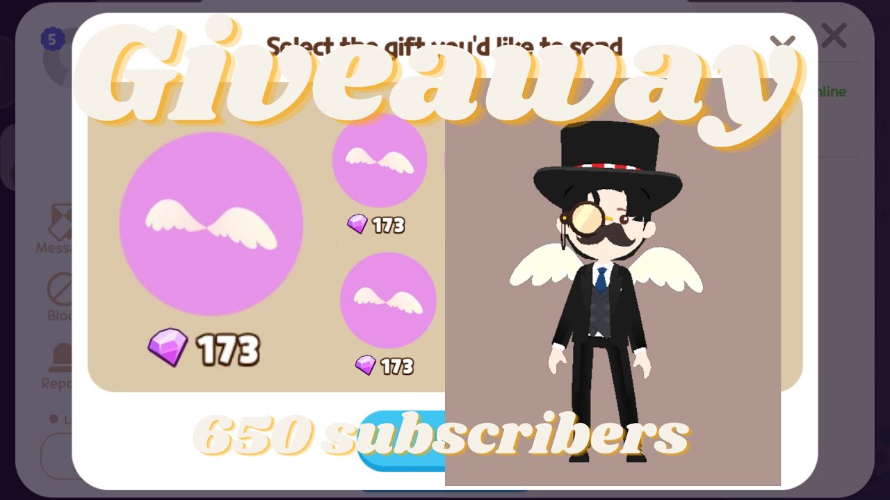 Play Together : 650 subscribers Giveaway (3 baby angel wings)🥳🥳🥳 - YouTube