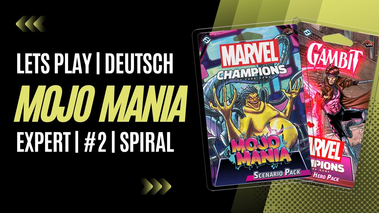 Marvel Champions Deutsch | Mojo Mania Kampagne #2 | Gambit vs Spiral ...