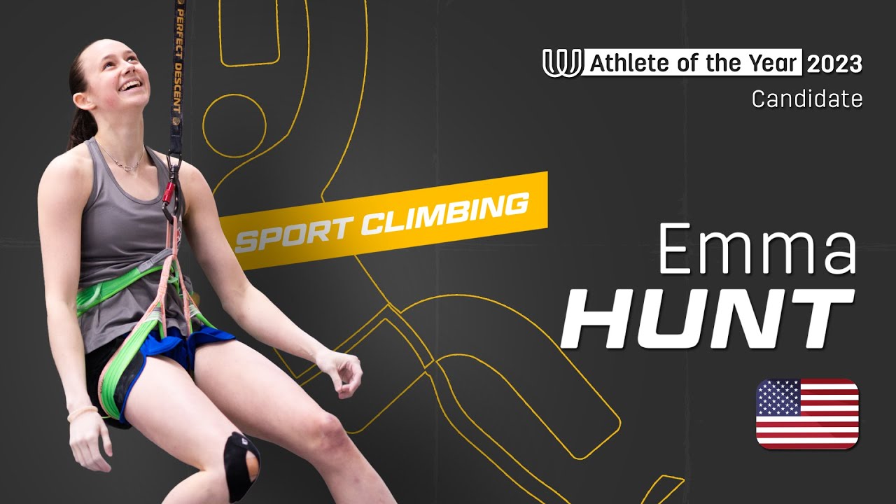 Emma Hunt - Sport Climbing candidate for The World Games Athlete of the ...
