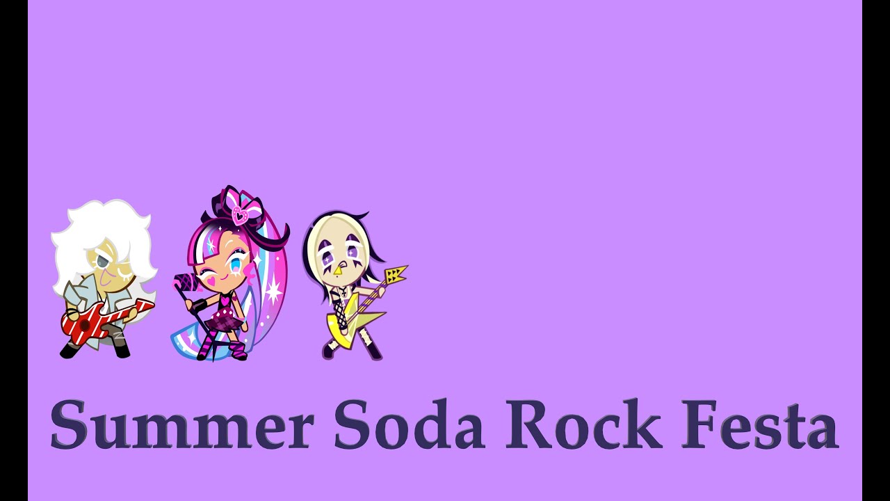 CRK Summer Soda Rock Festa | Jinxlol | Cookie Run Kingdom - YouTube