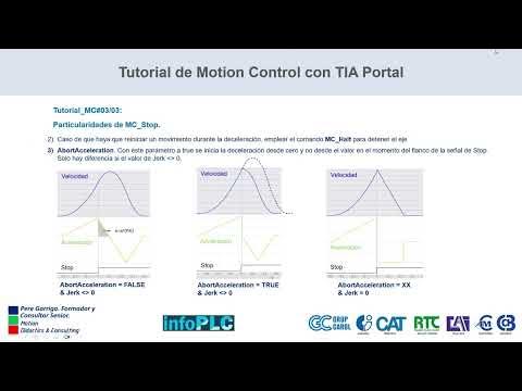 Tutorial Motion Control Siemens #04 - Instrucciones control de ...