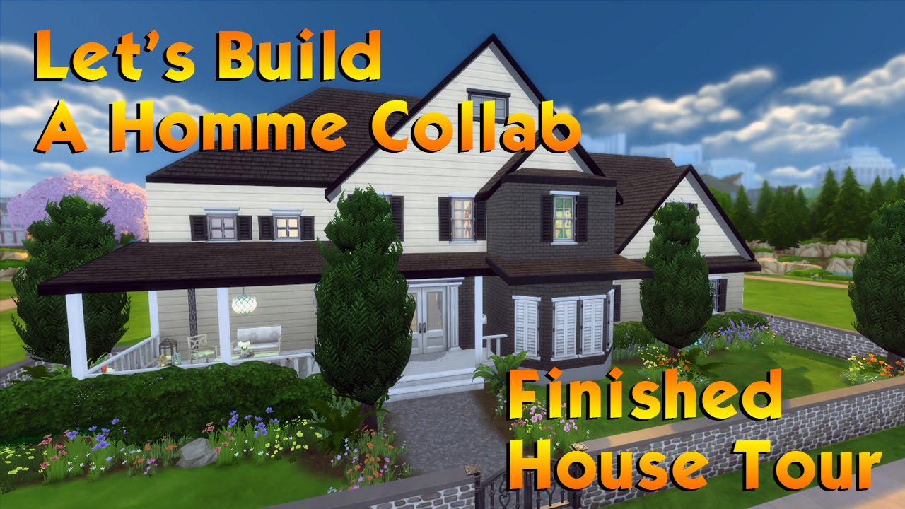 Let's Build A Home Collab - Finished House Showcase! - YouTube