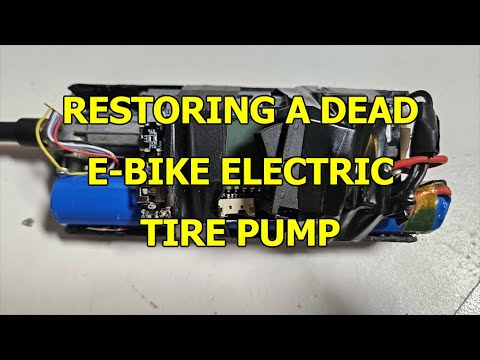 RESTORING A DEAD E-BIKE ELECTRIC TIRE PUMP - YouTube