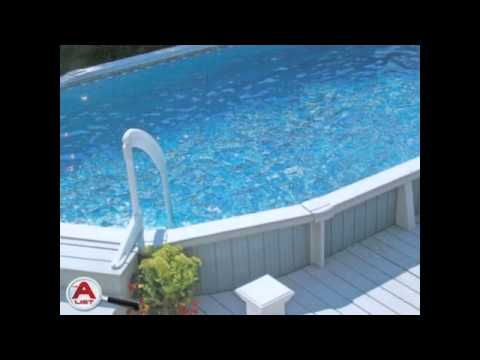 A Frame Imperial Pools - Above Ground Pool - Latham NY 12110 - YouTube