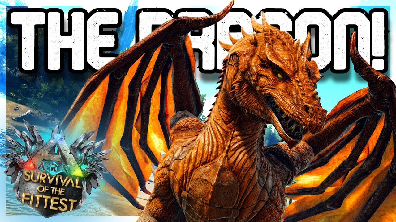 The Dragon Boss is CRAZY in ARK: Survival Of The Fittest! - YouTube