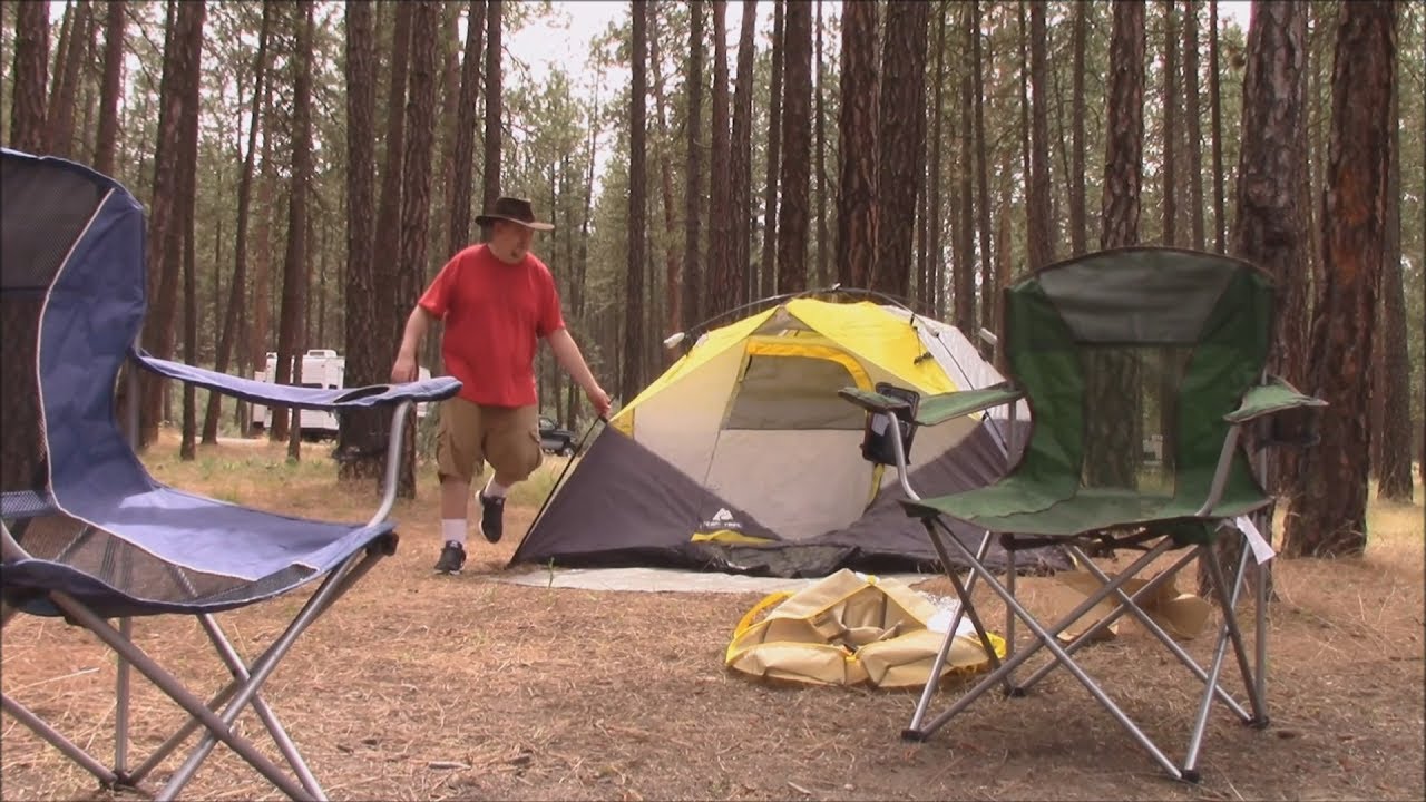 Camping Trip #1 Fort Spokane Campgrounds - YouTube