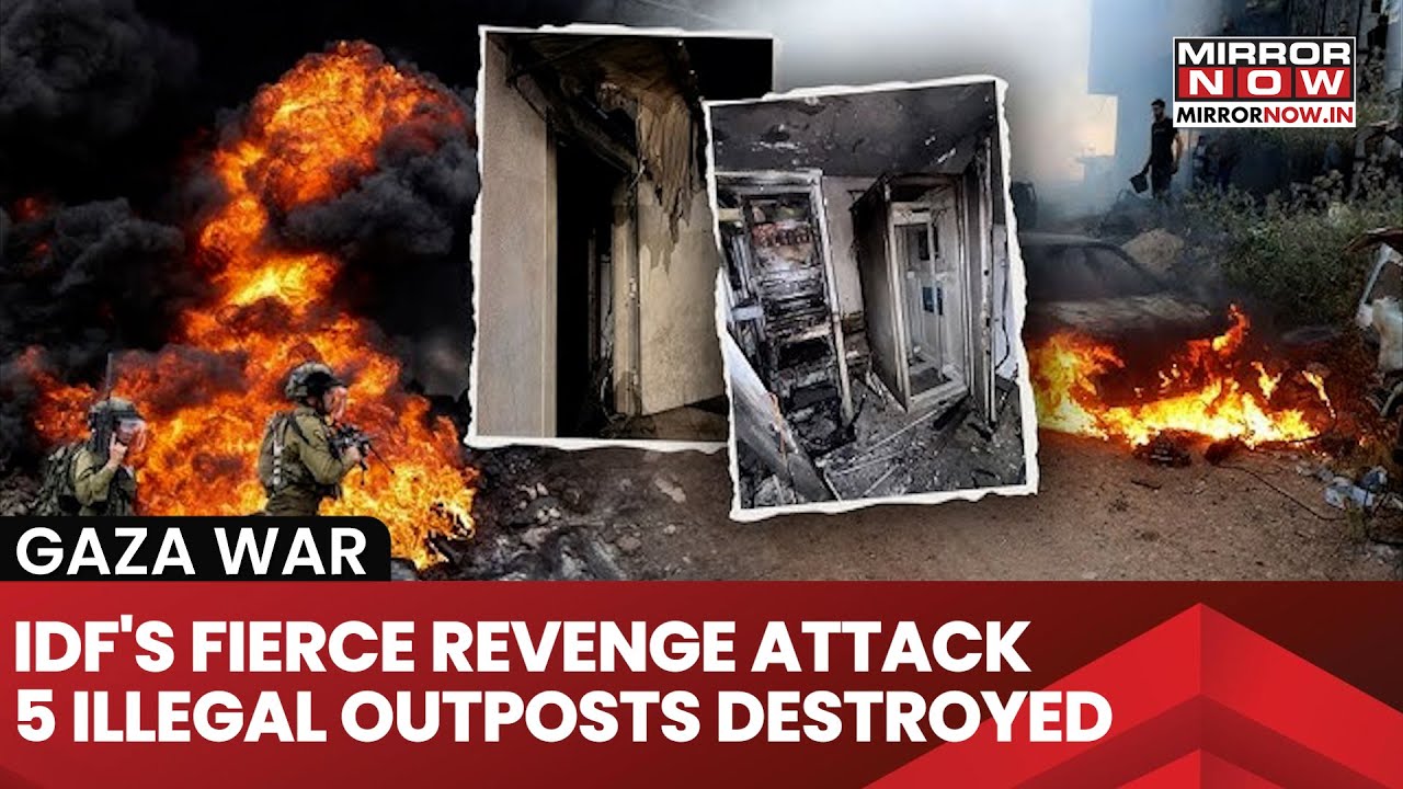 IDF Unleashes Fury In Big Revenge Blitz After West Bank Riots; 5 ...