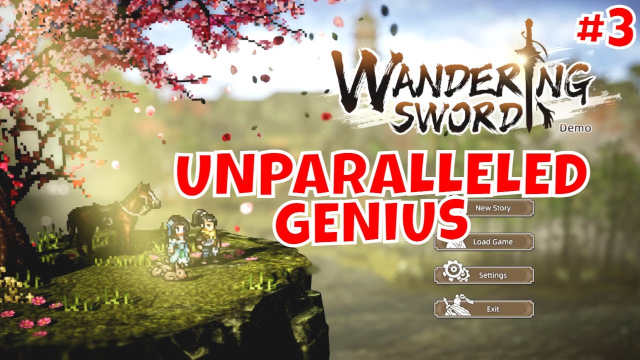 OVERPOWERED & OVERGEARED - Wandering Sword Demo - #3 - YouTube