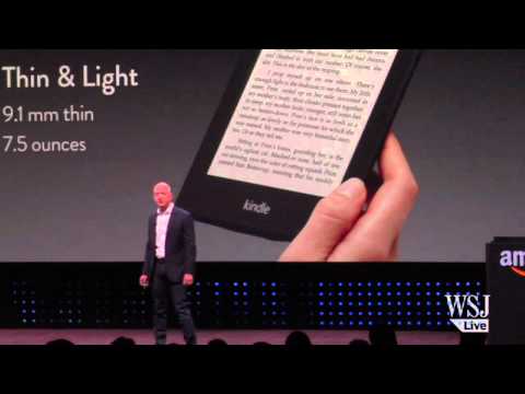 Excerpts from Kindle Paperwhite Announcement