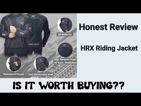 HRX Riding Jacket Review after Use - YouTube