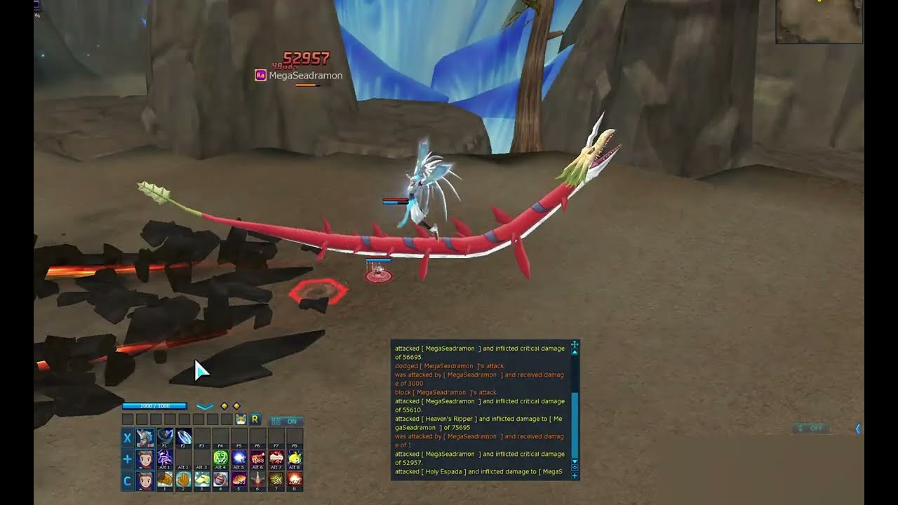 ASB Check on SlashAngemon - NA Digimon Masters Online - YouTube