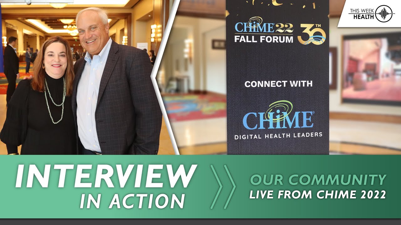 Interview in Action @ CHIME '22 - Theresa Meadows, CIO & SVP, Cook ...