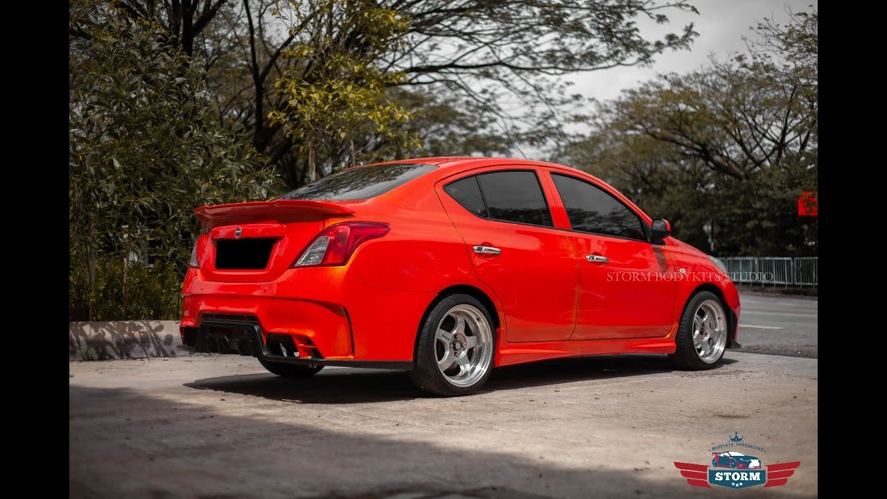 Nissan Almera custom Tommy Kia-ra Style Review - YouTube