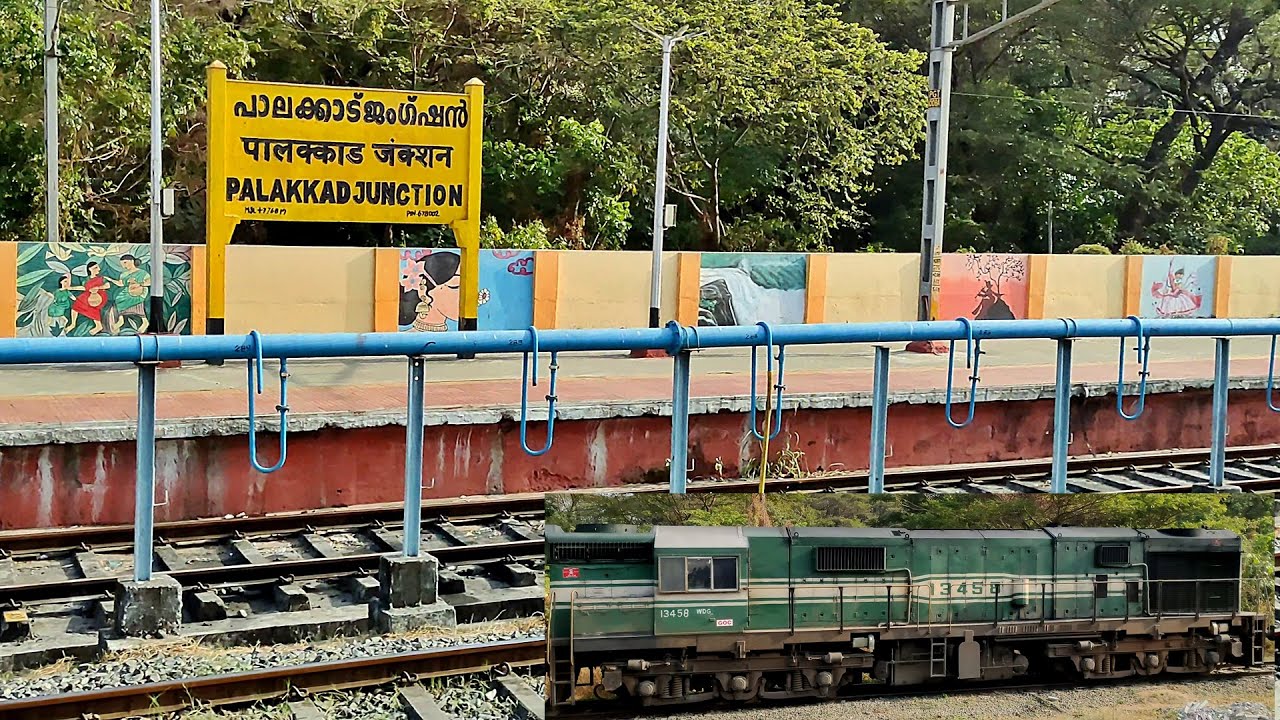 22630 Tirunelveli - Dadar SF Express (via Konkan) Arriving Palakkad ...