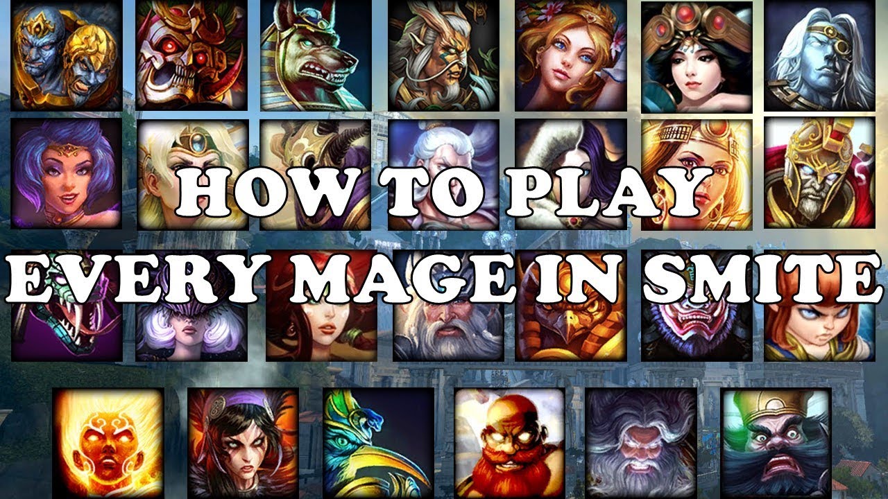 Smite - How to Play Every Mage - YouTube